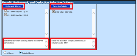 Illinois IMRF Reporting Process