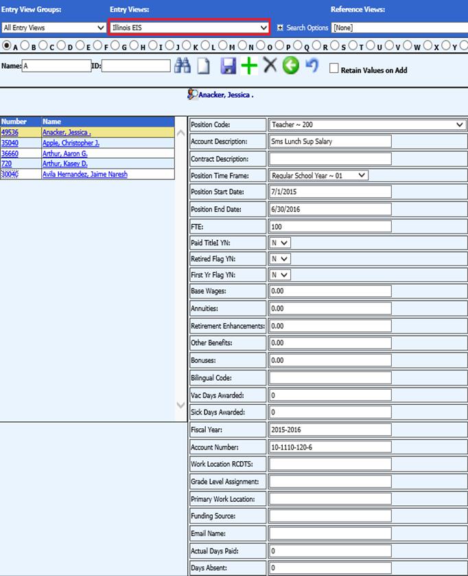 EIS Evaluation Report