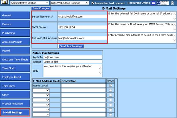 Vendor Direct Deposit